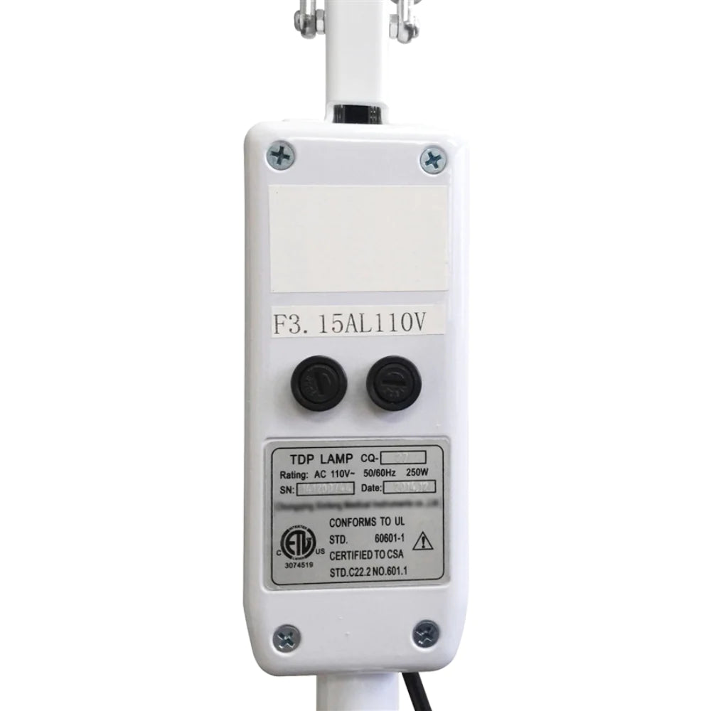 Floor TDP Mineral Lamp Manual - 6.75" Large Head